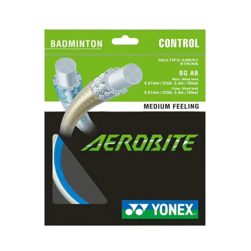 Yonex Aerobite String (10m Set) White/Blue - Top Picks for Court Sports ...